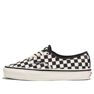 VANS Vans Authentic Checkerboard Lace Up Sneakers Black/white
