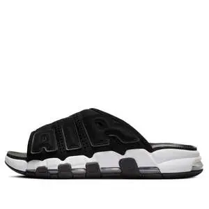 Nike Nike Air More Uptempo Slides Black/white/red