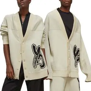 Adidas Y-3 Logo Knit Cardigan