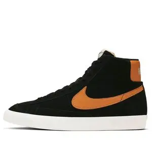 Nike Blazer Mid Vintage High Top Sneakers - Black