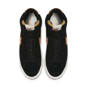 Nike Blazer Mid Vintage High Top Sneakers - Black