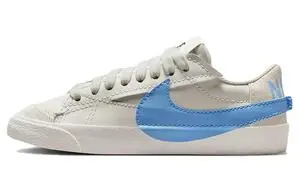 Nike Blazer Low '77 Jumbo Sneakers - White/blue