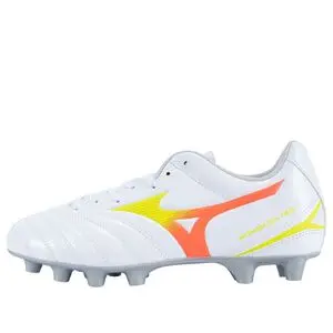 Mizuno Alpha Elite Fg Football Boots - White/orange