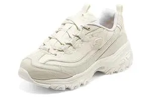 Sketchers D'lites 1.0 Athletic Sneakers - Beige/white
