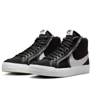 Nike Zoom Blazer Mid Premium Sb 'oversized Swoosh - Black/white