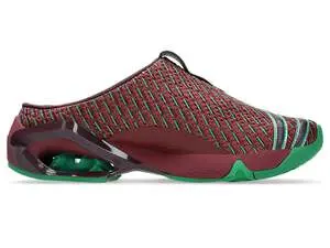 Asics X Kiko Kostadinov Novalis Gel-styrax Slip-on Sneakers - Dahlia/green