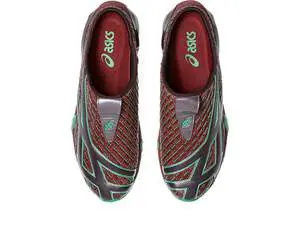 Asics X Kiko Kostadinov Novalis Gel-styrax Slip-on Sneakers - Dahlia/green