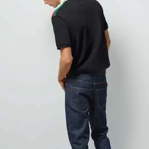 Gucci Cotton Polo With Interlocking G