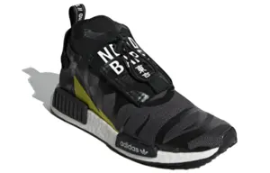 Adidas X Bape X Neighborhood Nmd_ts1 Pk 'stealth' Sneakers
