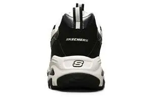 Sketchers D'lites 1.0 Low Top Chunky Sneakers - Black/white