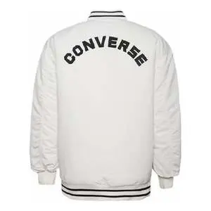 CONVERSE Padded Bomber Jacket - White/black