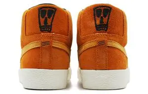 Nike Blazer Premium Sb Lance Mountain High Top Sneakers - Orange