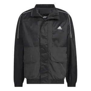 Adidas Warding Oversized Fit Woven Full Zip Jacket
