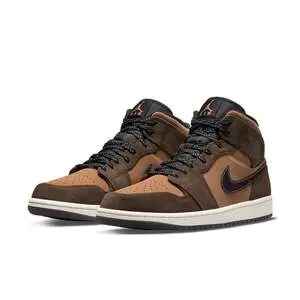 JORDAN 1 Mid Se 'dark Chocolate - Brown