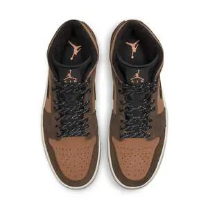 JORDAN 1 Mid Se 'dark Chocolate - Brown