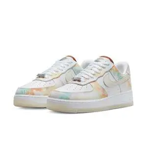 Nike Force 1 Low 'pastel Paisley Print - White/phantom-white-mint Foam