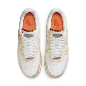 Nike Force 1 Low 'pastel Paisley Print - White/phantom-white-mint Foam