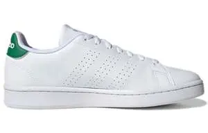 Adidas Advantage Lace-up Sneakers - White/green
