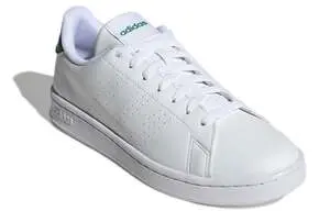Adidas Advantage Lace-up Sneakers - White/green