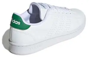 Adidas Advantage Lace-up Sneakers - White/green
