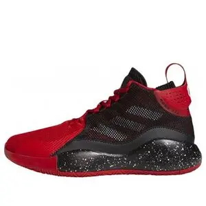 Adidas Adidas D Rose 773 2020 "Scarlet" High Top Sneakers Black/red