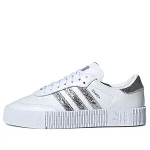 Adidas Adidas Sambarose Sneakers With Silver Accents White/silver