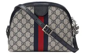 Gucci Ophidia Gg Small Shoulder Bag 'beige Blue