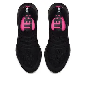 Nike Epic React Flyknit 'be True' Sneakers - Black/multi Color