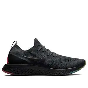 Nike Epic React Flyknit 'be True' Sneakers - Black/multi Color