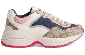 Gucci Gg Rhyton Sneakers - Brown