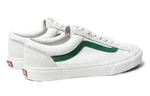 VANS Style 36 Low Top Sneakers - White/green