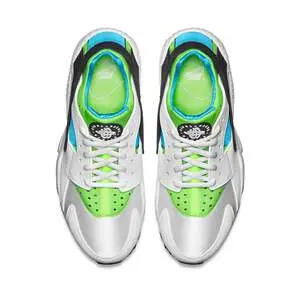 Nike Huarache Run Sneakers - White/green