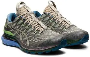Asics Fn3-s Gel-kayano 28 "gargoyle Fog - Grey/green