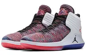 JORDAN Air 32 "finale" High Top Sneakers - Blue