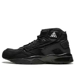 Nike Comme Des Garcons X Mowabb High Top Sneakers - Black