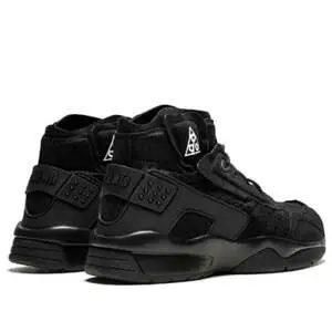 Nike Comme Des Garcons X Mowabb High Top Sneakers - Black