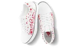 VANS Old Skool 'valentine Hearts' Sneakers - White/red
