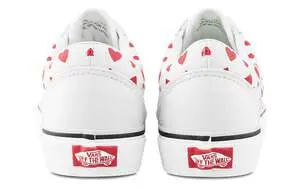 VANS Old Skool 'valentine Hearts' Sneakers - White/red