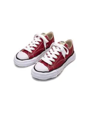 Mihara Yasuhiro Peterson 23 Og Sole Canvas Low Top Sneakers - Bordeaux