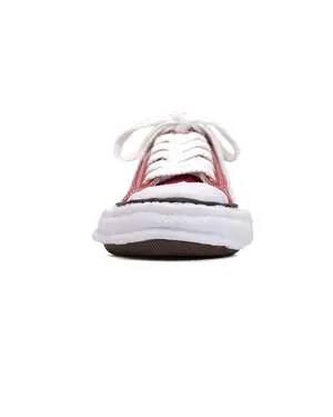 Mihara Yasuhiro Peterson 23 Og Sole Canvas Low Top Sneakers - Bordeaux