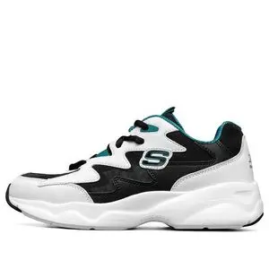Sketchers D'lites Airy Low-top Sneakers - White/black/green