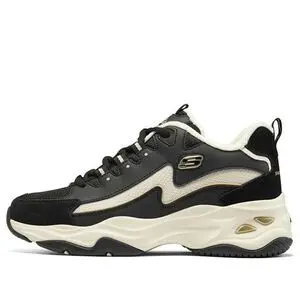 Sketchers Dlites 4.0 Sneakers - Black/gold