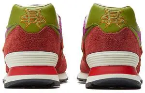 NEW BALANCE Stray Rats X 574 Sneakers - Brownred/green