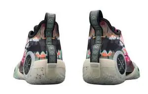 LI-NING Way Of Wade 'florida' High-top Athletic Sneakers - Pink/black
