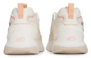 Sketchers D'lites 4.0 Low Top Sneakers - White/pink