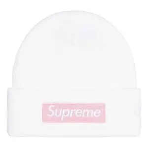 Supreme Bo Logo Beanie - White