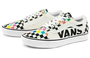 VANS Moma Comfycush Old Skool "colorful Checkerboard" Sneakers
