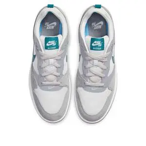 Nike Alleyoop Sb Low Top Sneakers - Grey/green