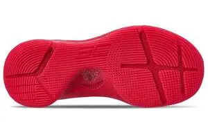 Under Armour Curry 6 High Top Athletic Sneakers - Red