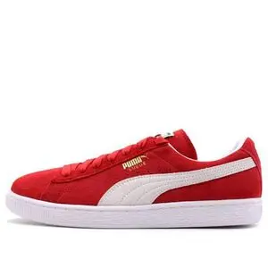 PUMA Suede Classic+ Low Top Sneakers - Red